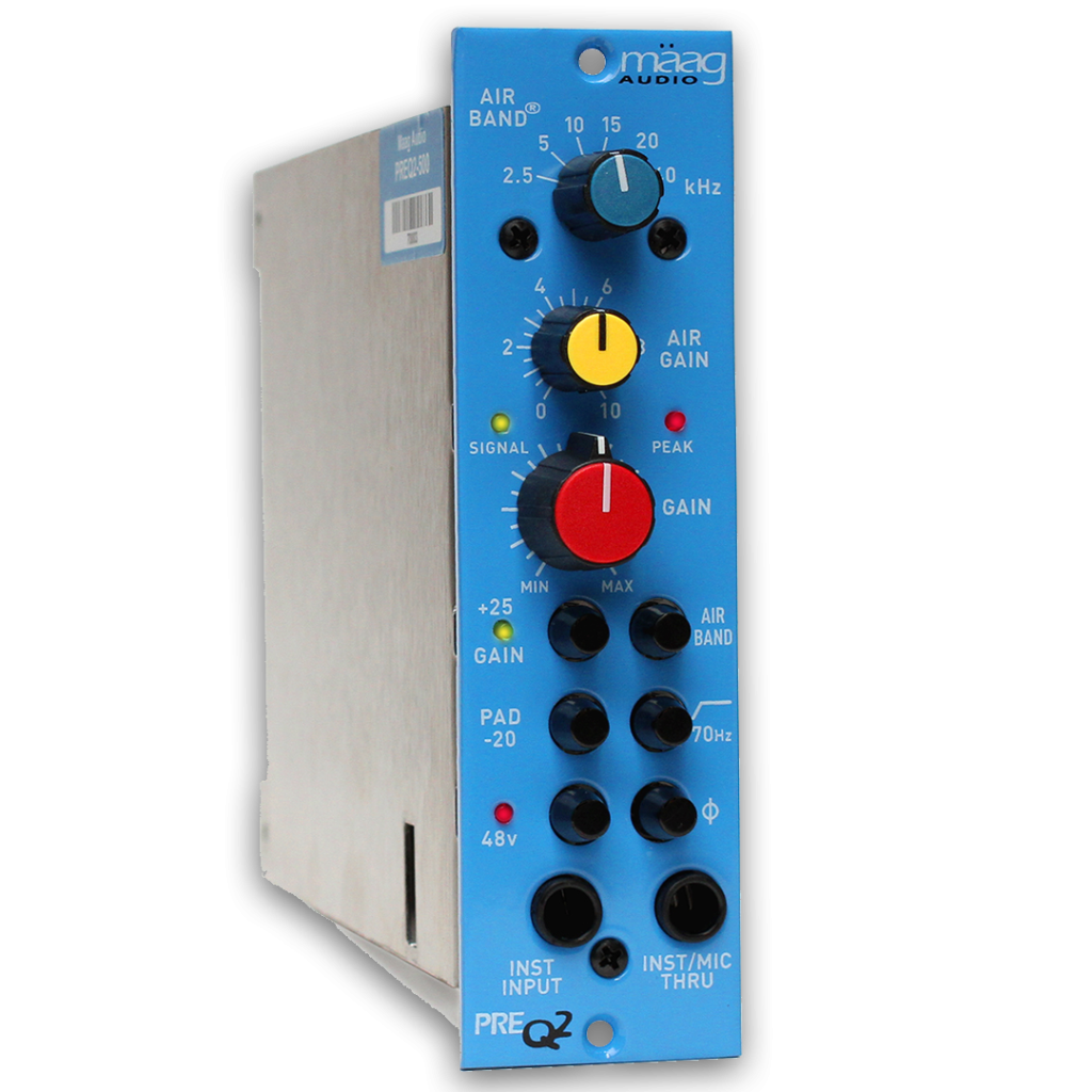 קדם מגבר ואיקוולייזר סדרה 500 מבית Maag PREQ2-500 - אודיולאב Audiolab